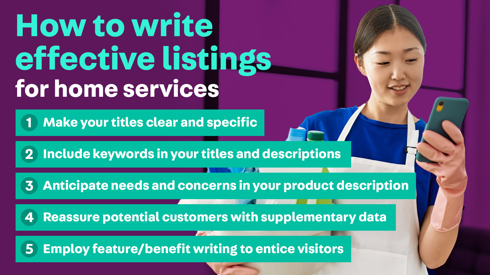 How to Write Effective Listings for Home Services